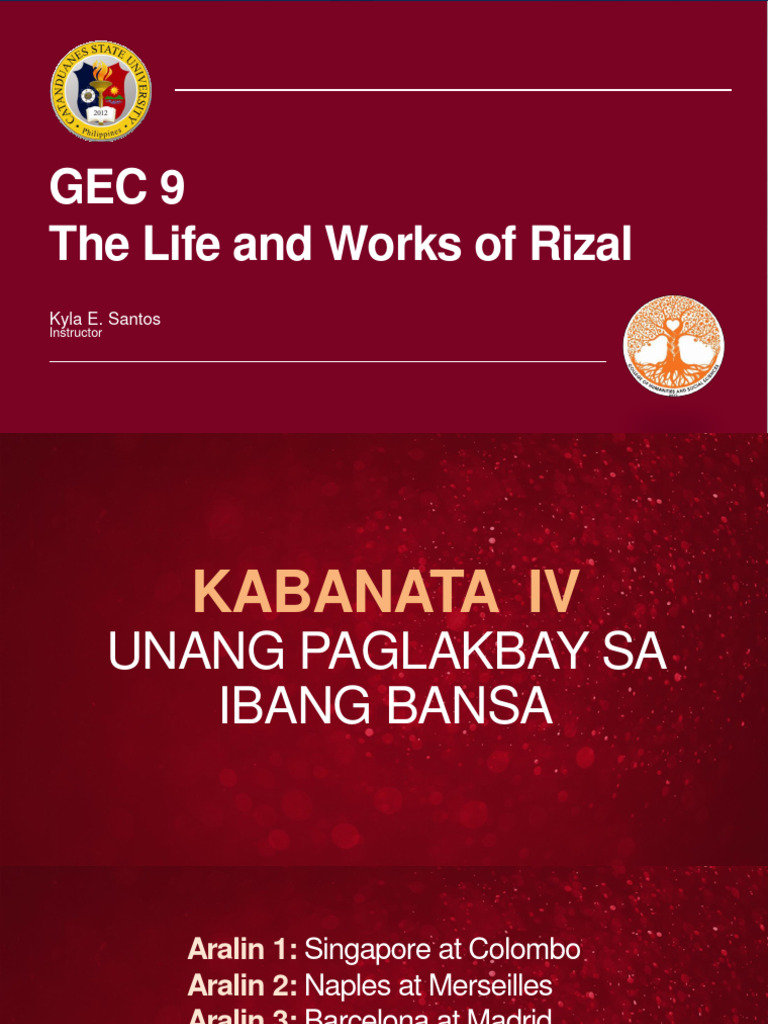 Gec 9 - Kabanata Iv | PDF