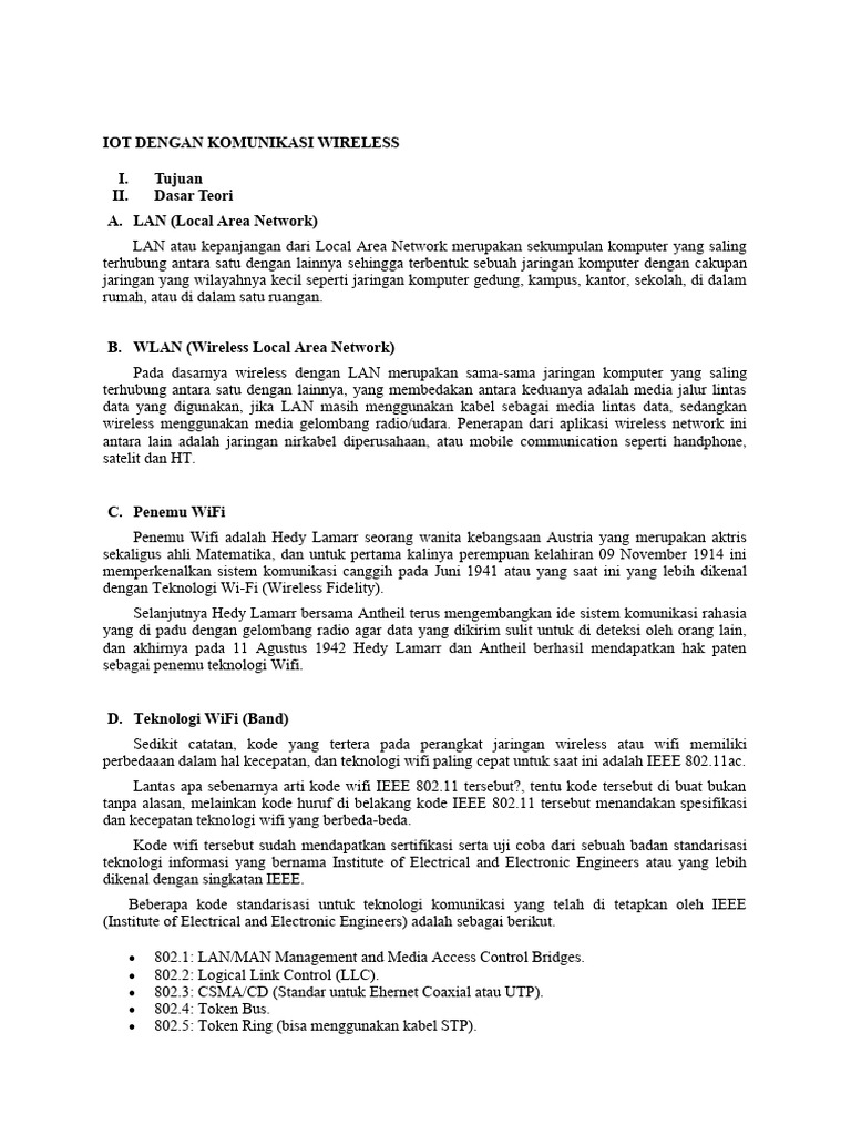 Iot Laprak 6 Sharing | PDF