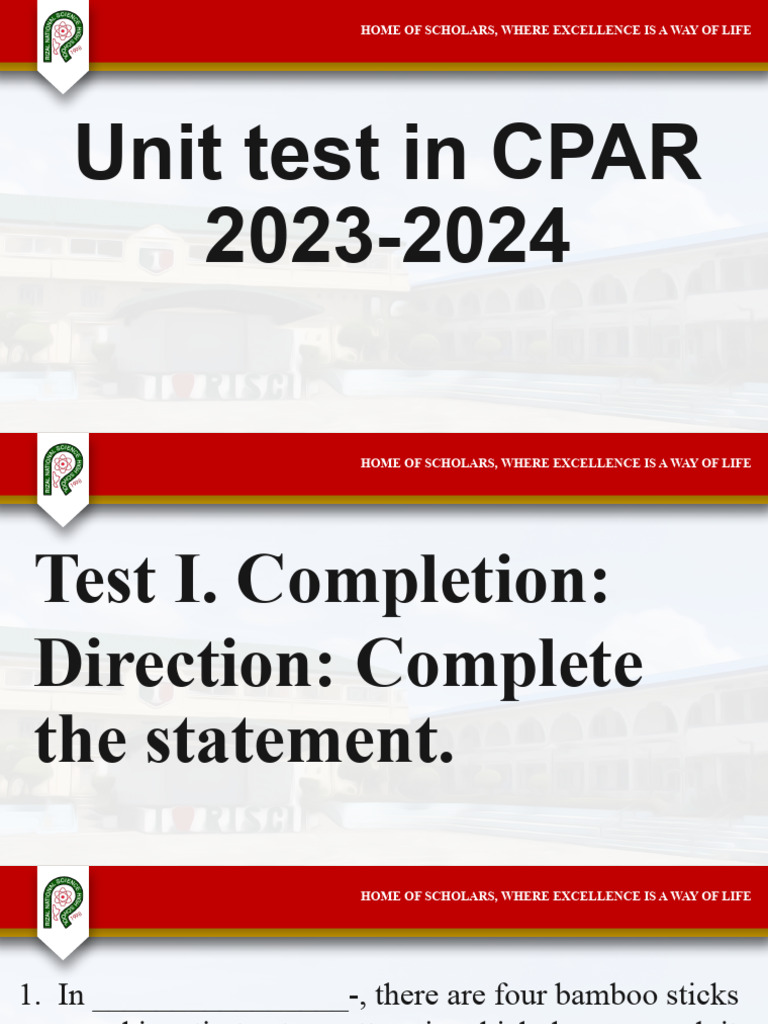 Unit Test | PDF