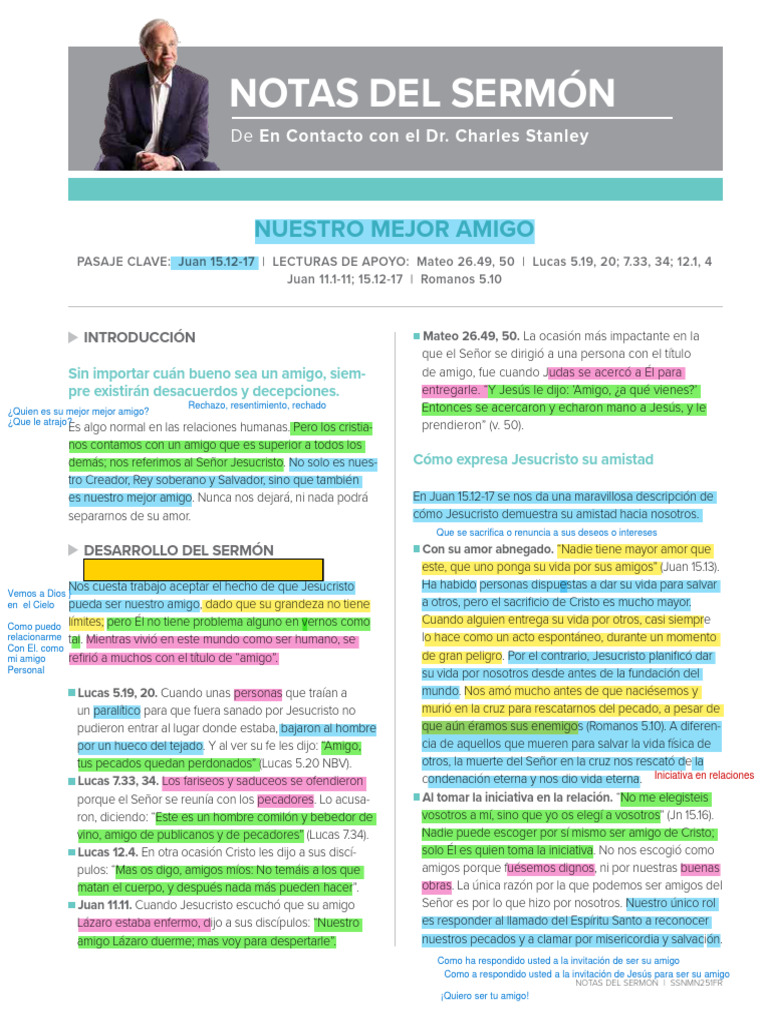 Nuestro Mejor Amigo Pdf Jesús Amor