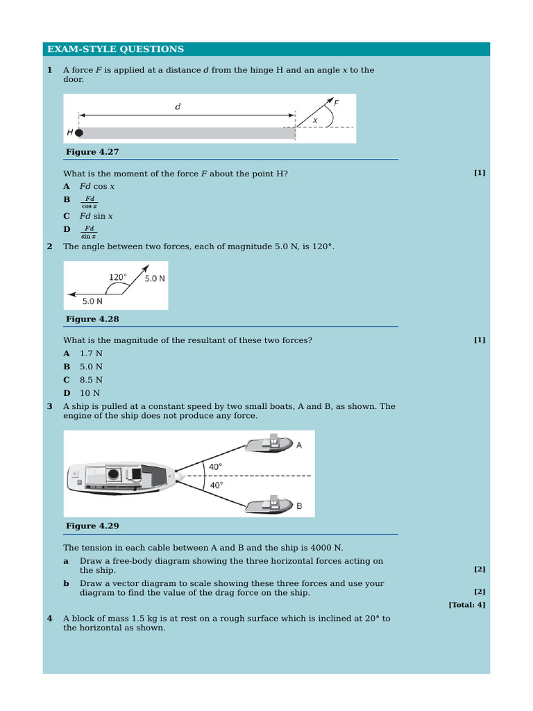 Turning Effect | PDF | Force | Torque