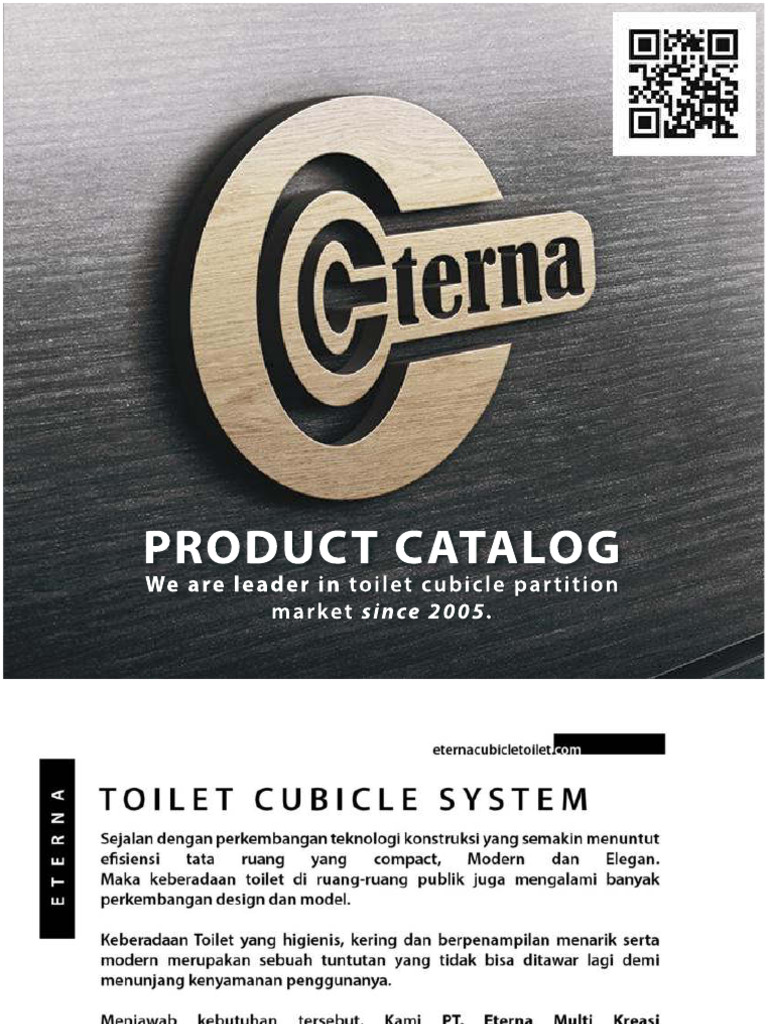 Cubicle Toilet - Eterna | PDF