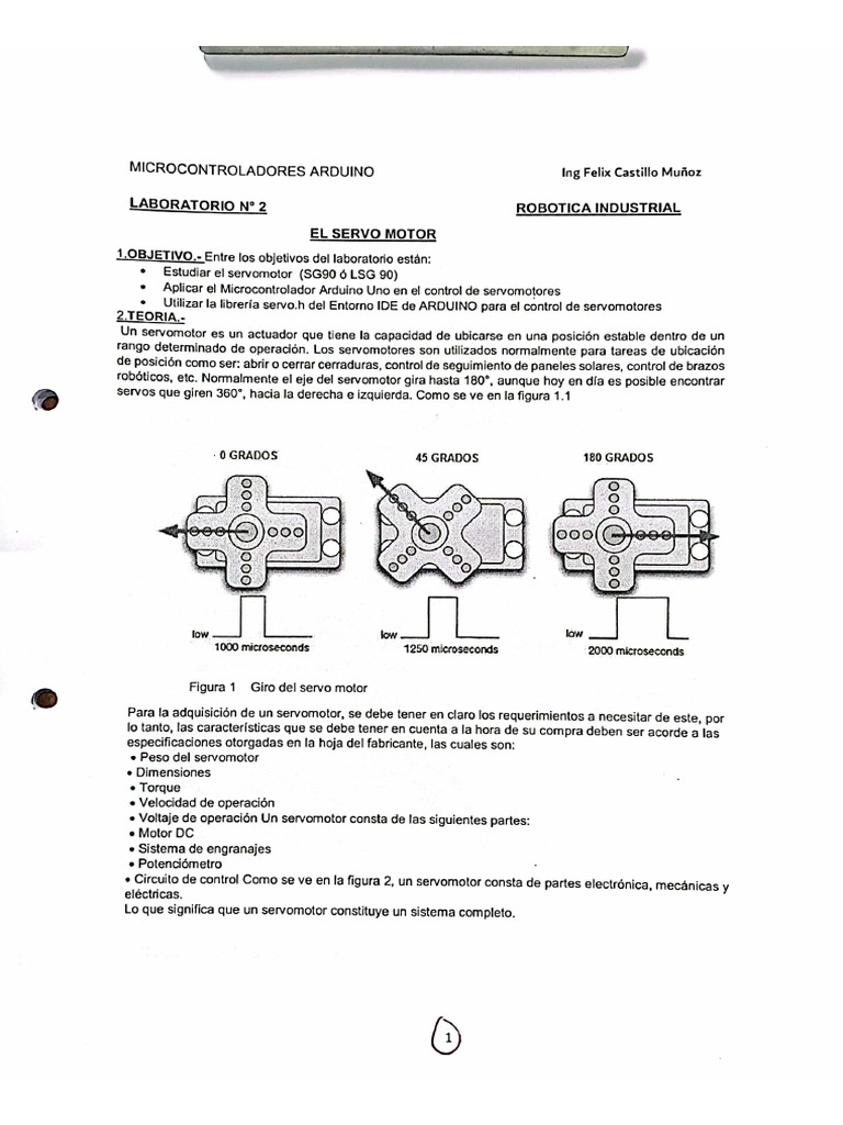 Laboratorio 2 Arduino | PDF