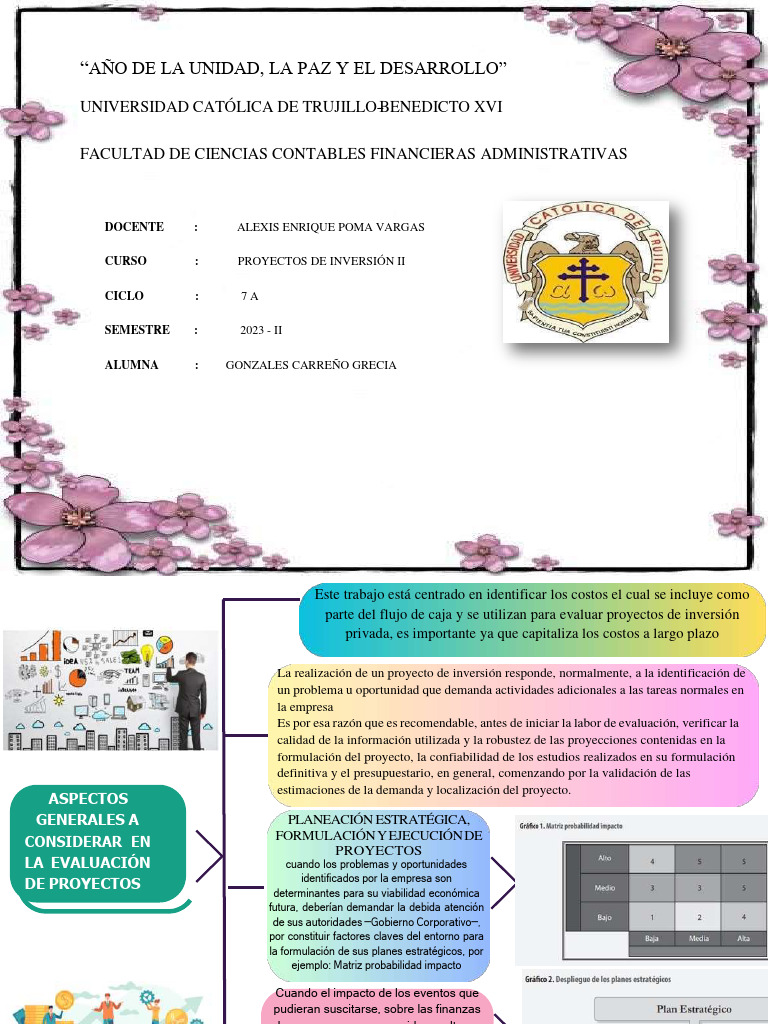 Mapa conceptual Proyectos de inversión | PDF | Business | Presupuesto