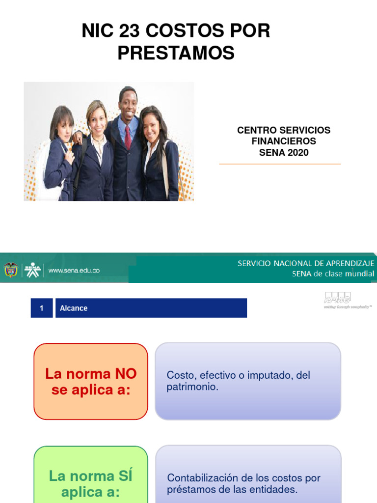 Sena Nic 23 Costos Por Prestamos | PDF | Economias | Business