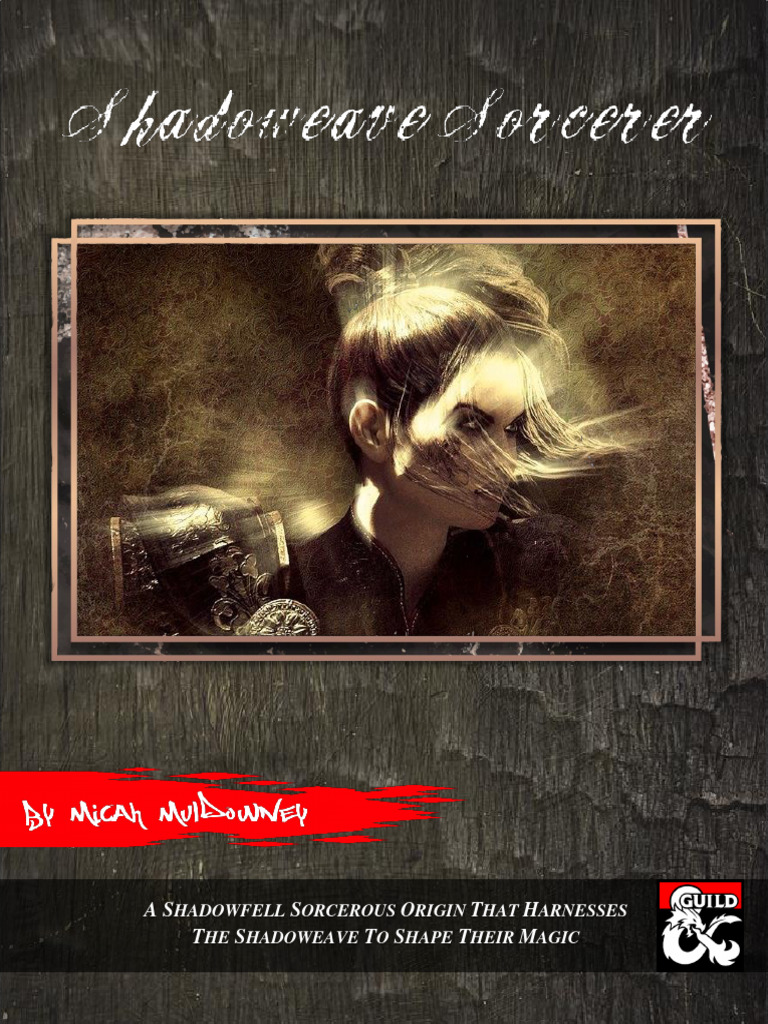 2704795-Shadoweave Sorceror | PDF | Wizards Of The Coast | Gary Gygax Games