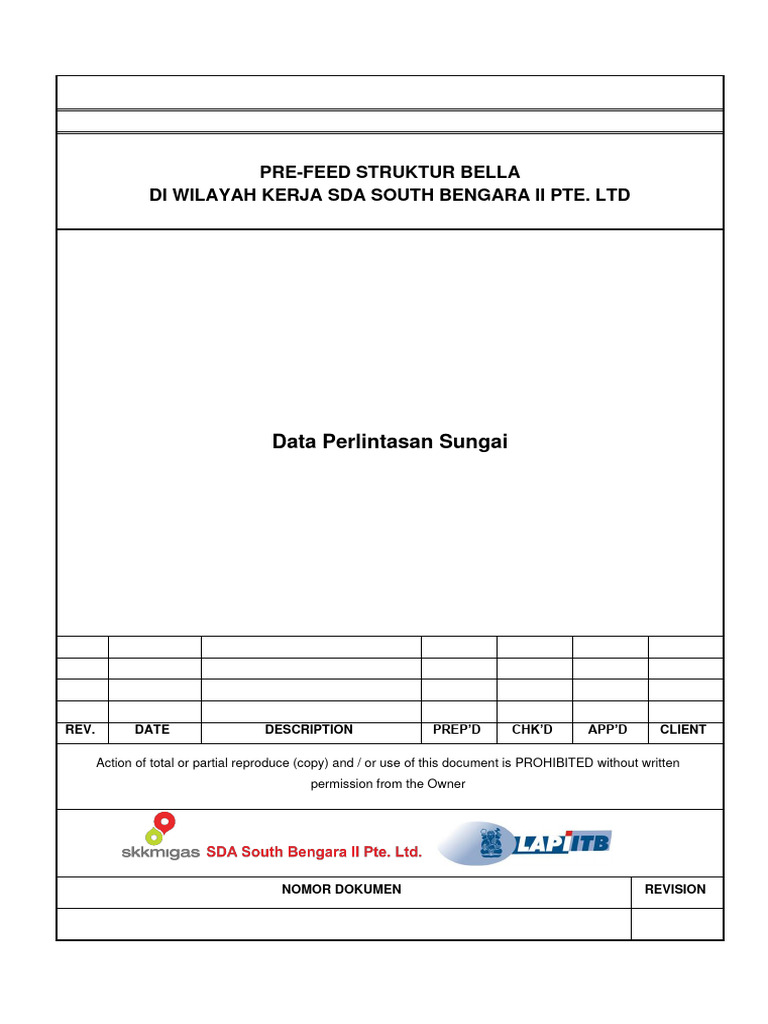 Pre-Feed Struktur Bella SDA South Bengara | PDF