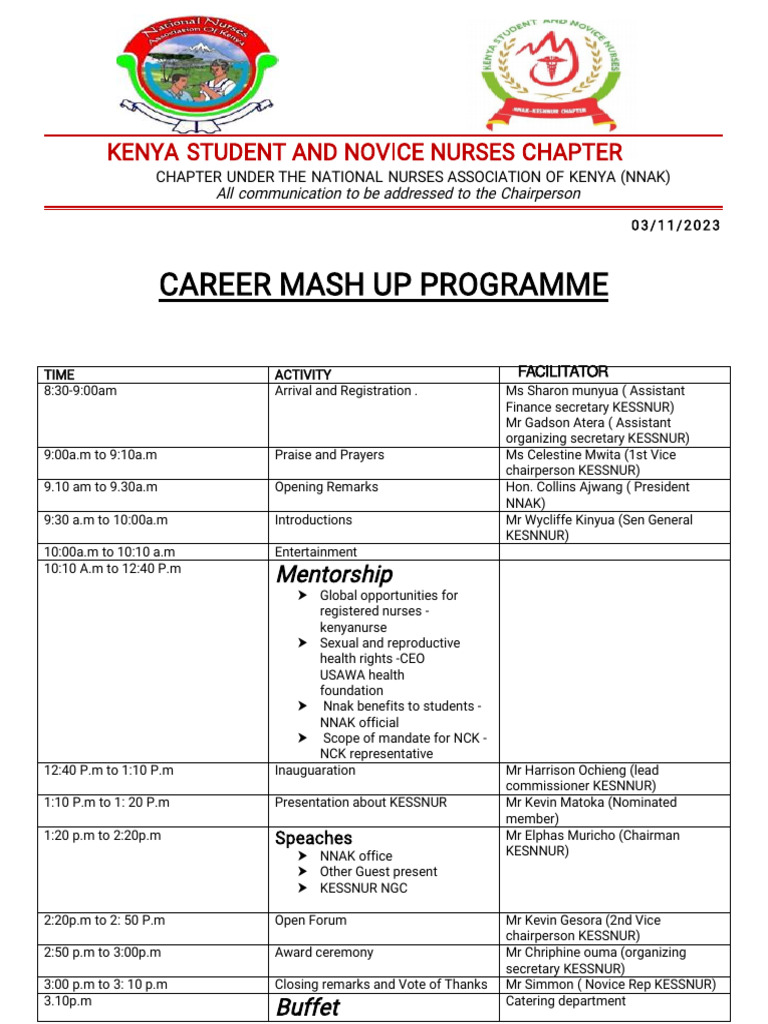 Kesnnur Career Mash-Up Programme | PDF