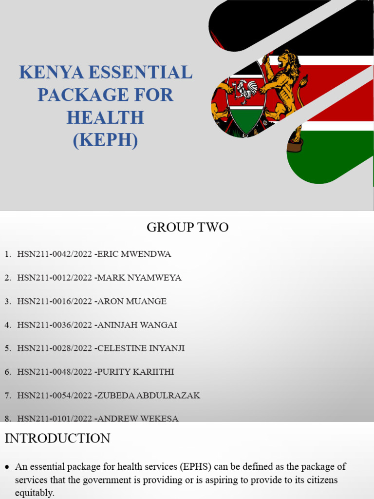 KEPH | PDF | Preventive Healthcare | Chronic Condition