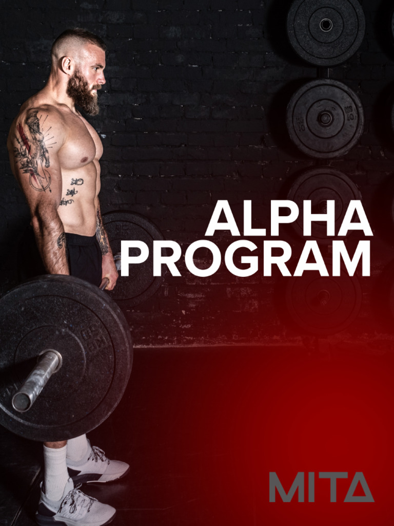 The Alpha Program | PDF | Physical Fitness | Weight Training