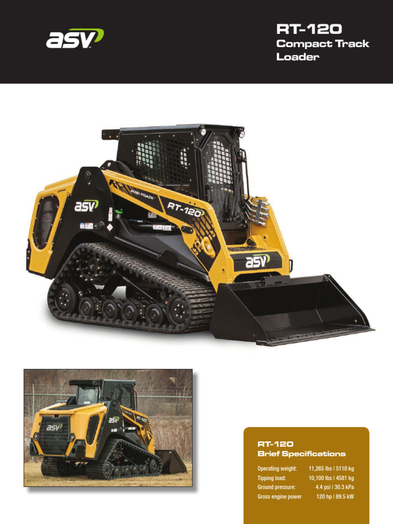 Asv RT120 | PDF | Vehicle Technology | Automotive Technologies