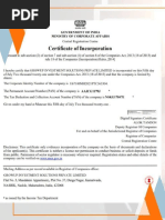 PTEC Registration Certificate | PDF | Government | Taxes