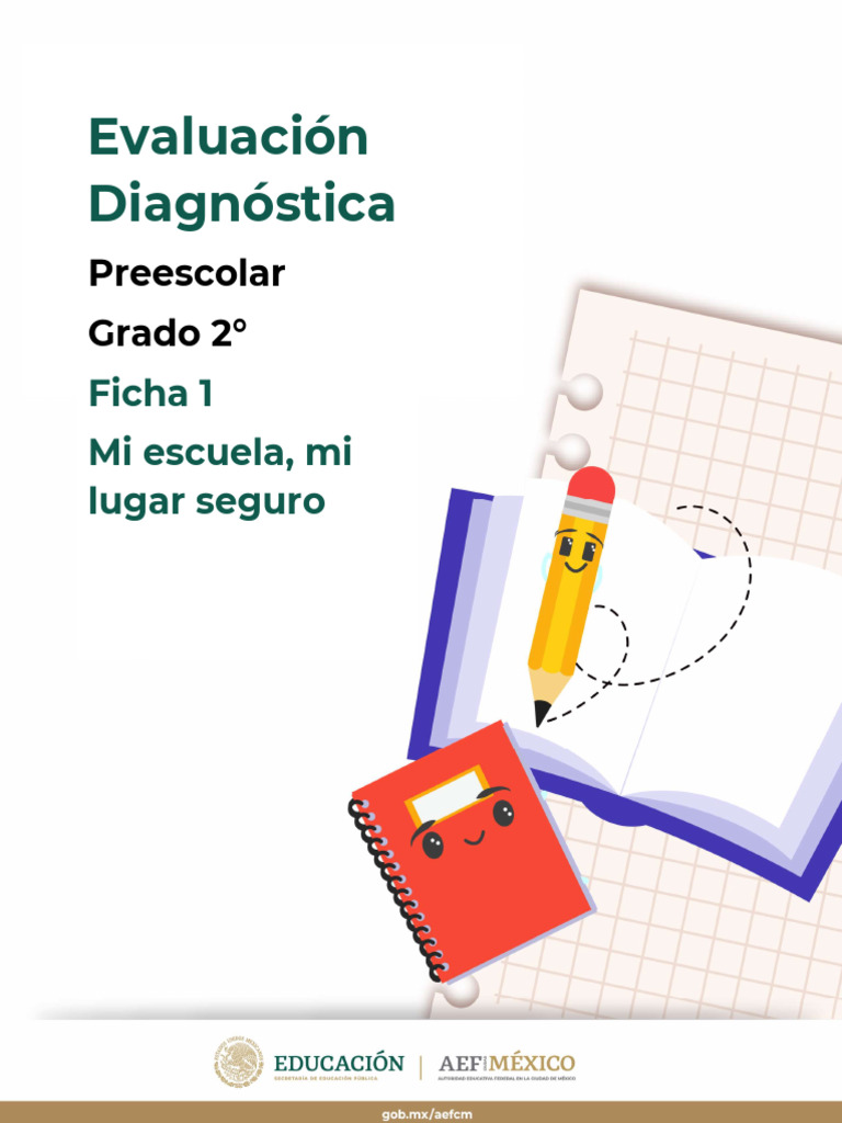 Evaluación Diagnóstica Preescolar 2° Grado | PDF | Comunicación ...