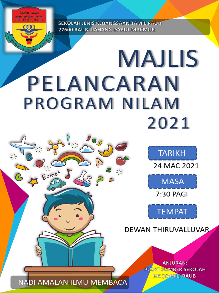 Buku-Program-Pelancaran-Nilam-SJKT RAUB | PDF