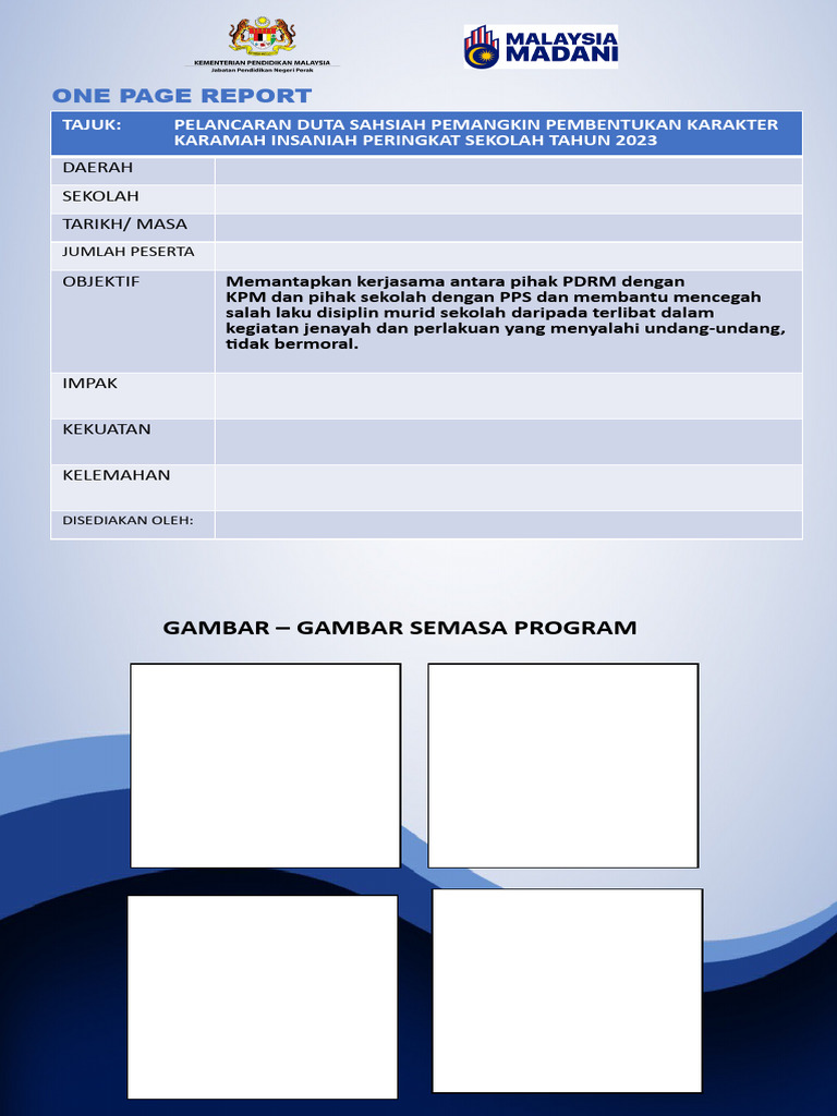 Tapak Opr Duta Sahsiah 2023 2 | PDF