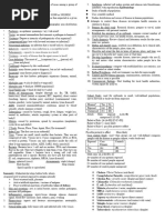 Science Olympiad Disease Detective Cheat Sheet | PDF | Infection | Bacteria
