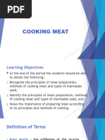 Principles of Meat Preparation | PDF | Cooking | Lamb And Mutton