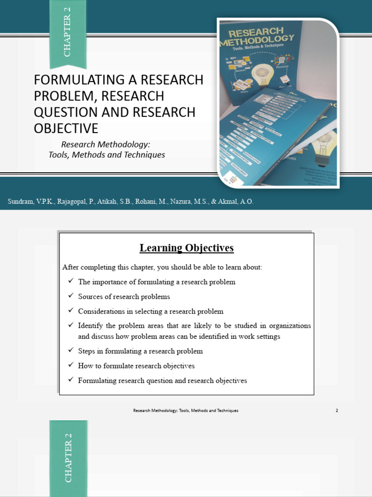 C2 Formulating A Research Problem, Research Question and Research | PDF ...