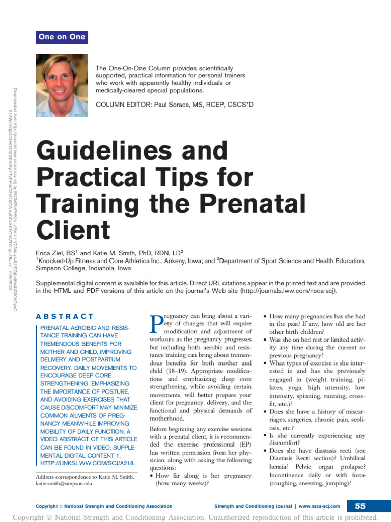 Guidelines and Practical Tips For Training The.11 | PDF | Abdomen | Pelvis