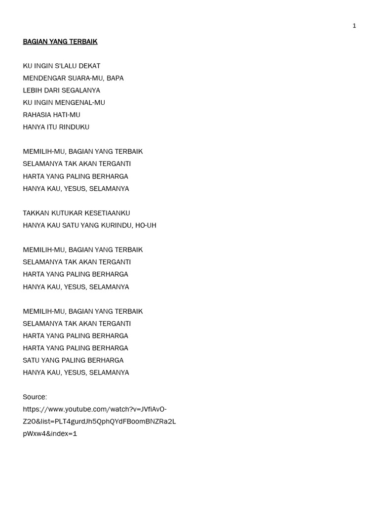 Ndc Worship Lyric Pdf