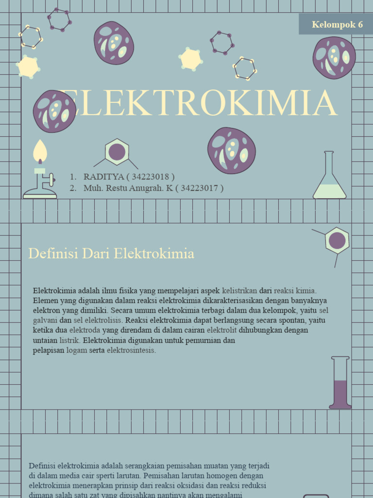 Raditya, Elektrokimia | PDF