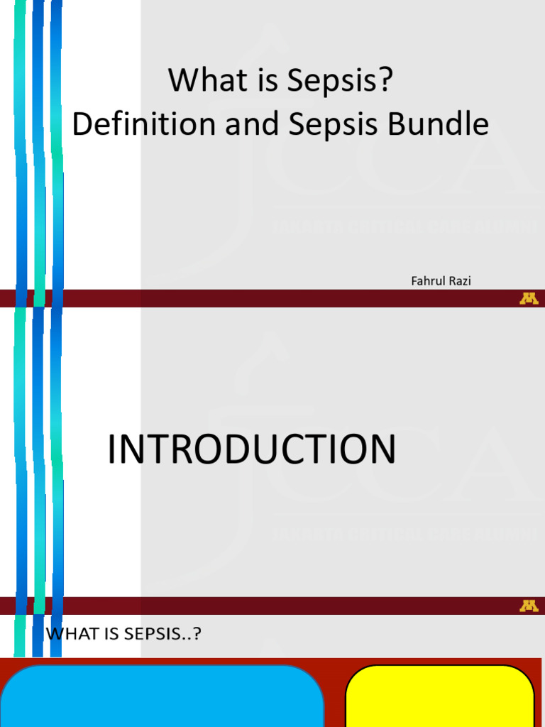 Sepsis | PDF