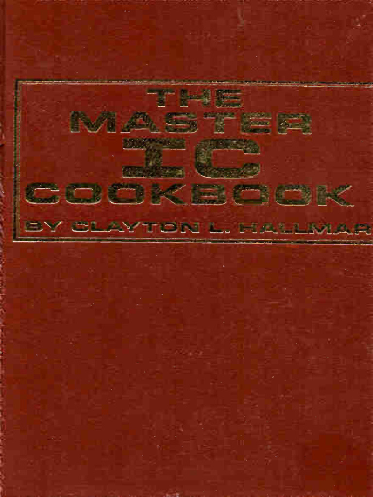 TAB The Master IC Cookbook 1980 | PDF | Cmos | Logic Gate