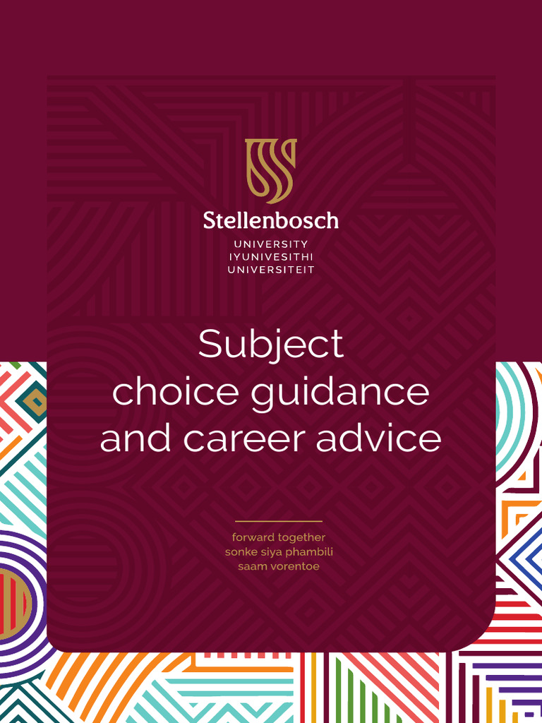 Subject Choice and Career Guidance Guide | PDF | Science | Engineering