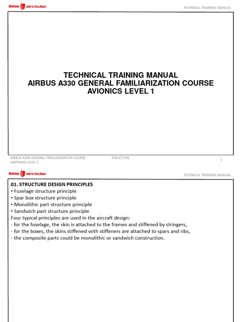 Structure Presentation 1 Pdf Fuselage Flap Aeronautics