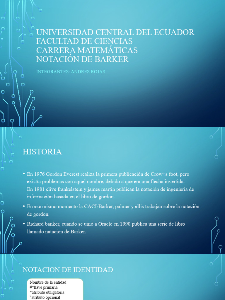 Notación de Barker en Matemáticas | PDF | Viajes y turismo