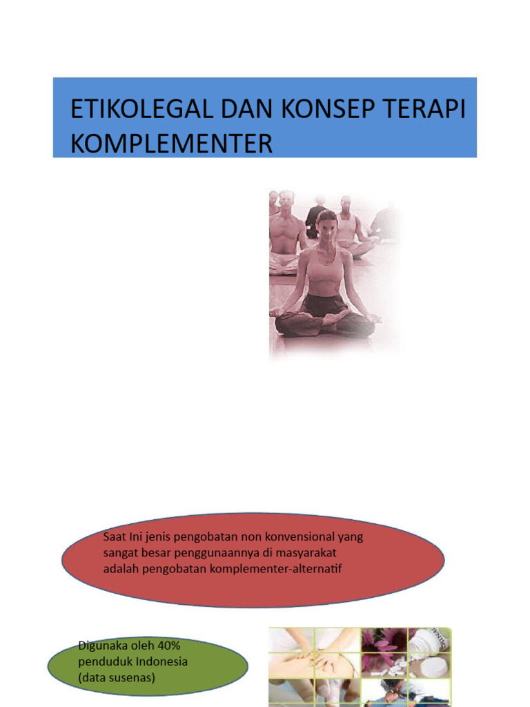 Etikolegal Dan Konsep Terapi Komplementerpptx | PDF