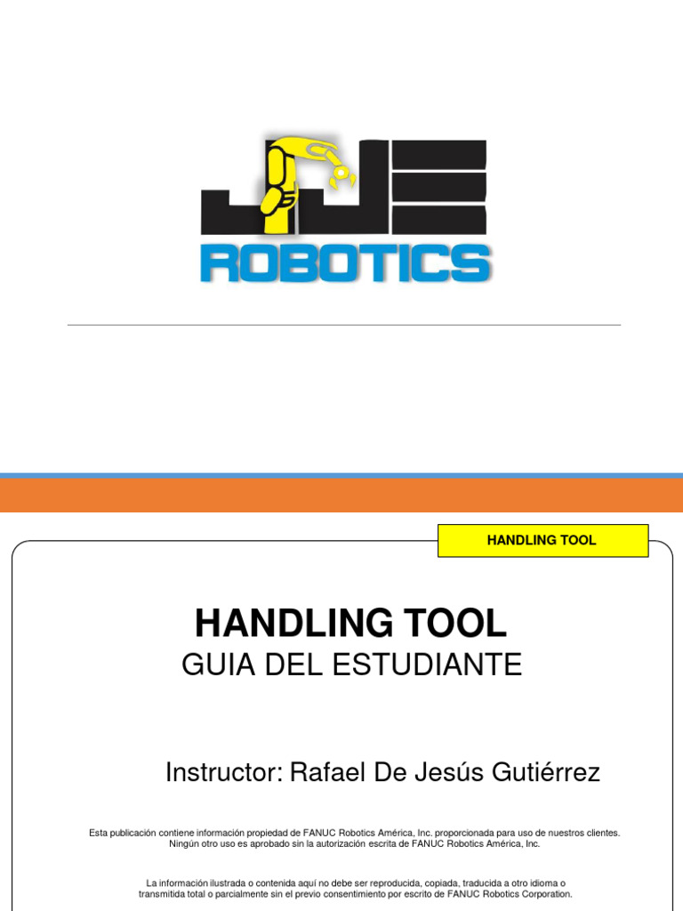 Fanuc Handlingtool | PDF | Robot | Robótica