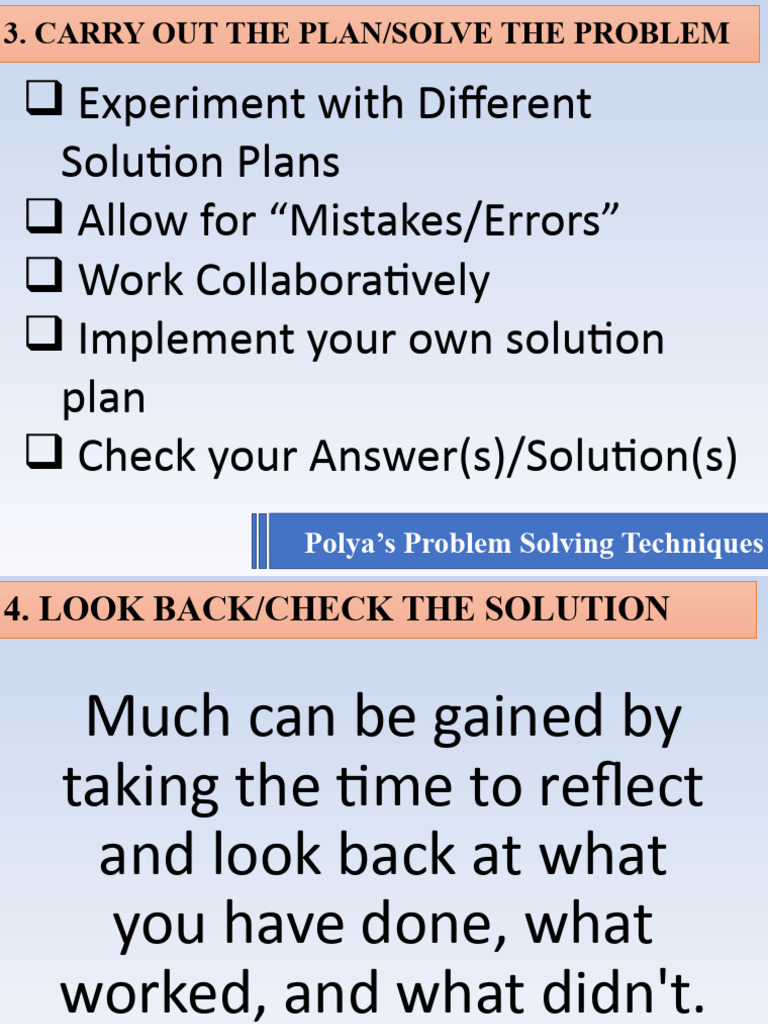 DANA REPORT Polyas Process in Problem-Solving With Caption | PDF ...