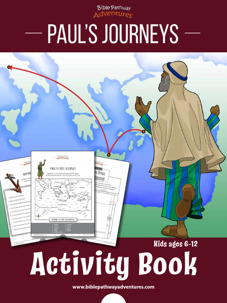 Pauls Journeys Activity Book | PDF