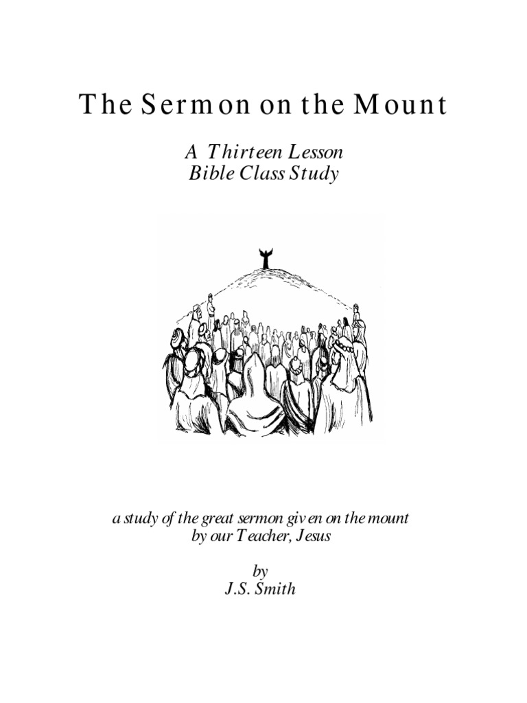 Sermon On The Mount | PDF | Jesus | Gospel Of Matthew