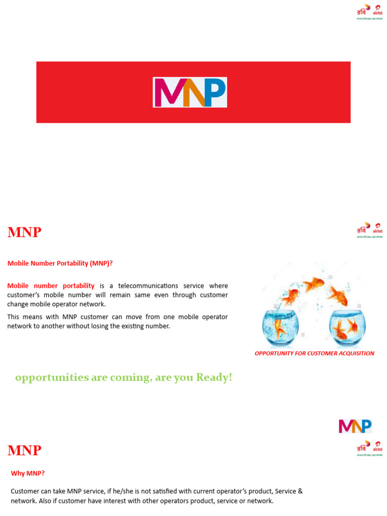 MNP | PDF | Service Industries | Telecommunications