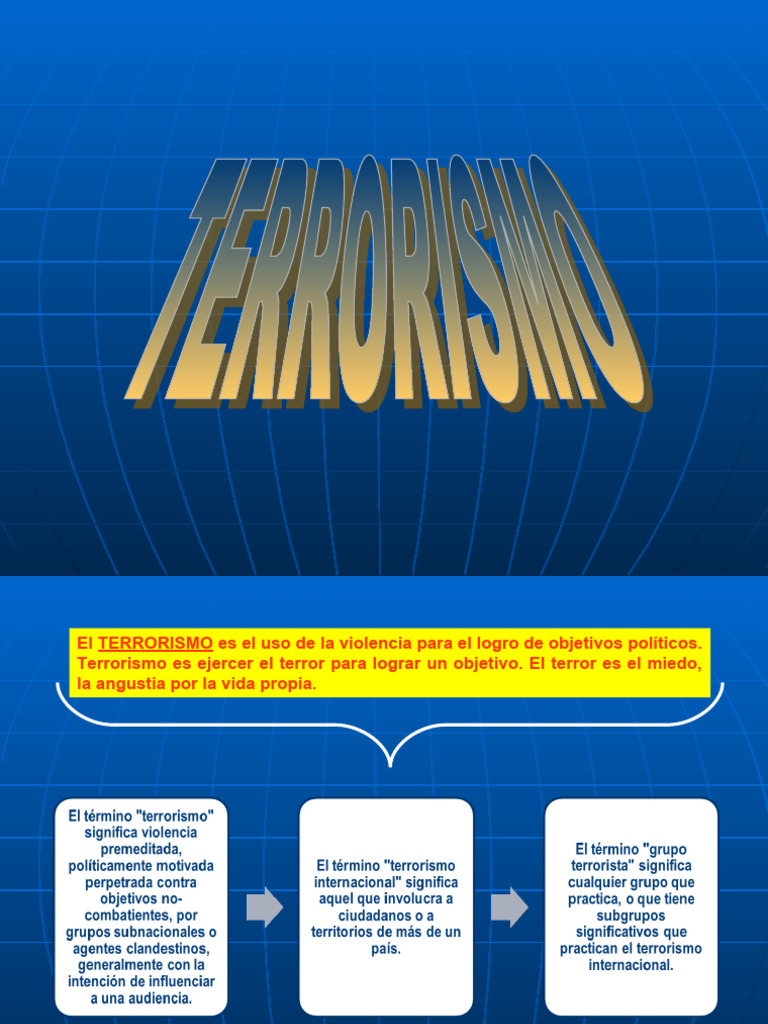 Terrorismo | Descargar gratis PDF | Violencia | Motivación
