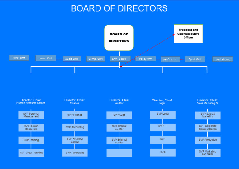 Corporate Leadership Structure Overview | PDF