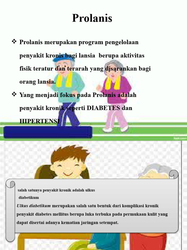 Materi PPT DM Prolanis Oktober 2023 | PDF | Kesehatan Holistik