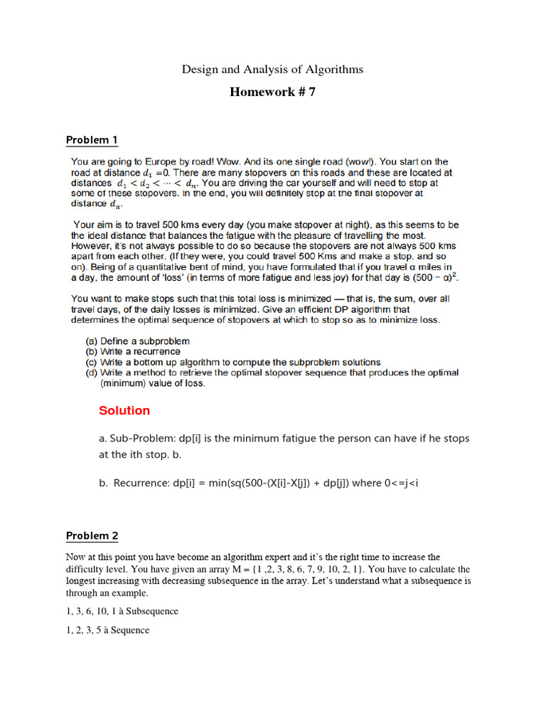 DP Practice Questions 2 | PDF | Theoretical Computer Science ... DP Practice Questions 2 | PDF | Theoretical Computer Science ...