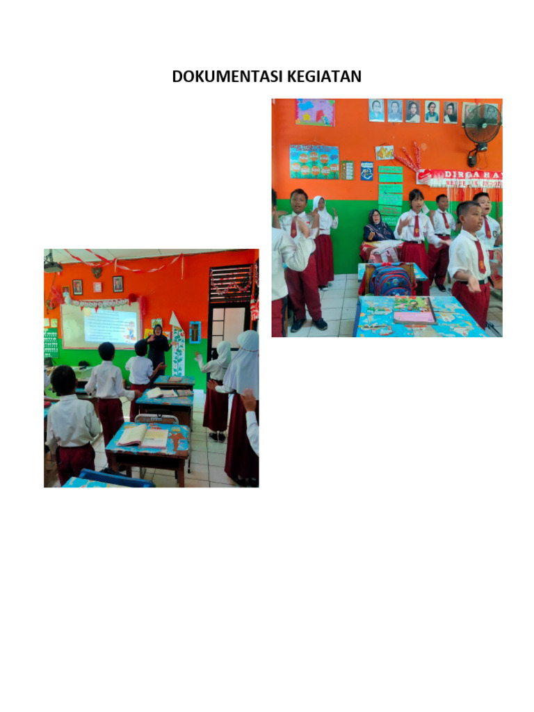 Dokumentasi Kegiatan Dan Umpan Balik Rencana Pembelajaran | PDF