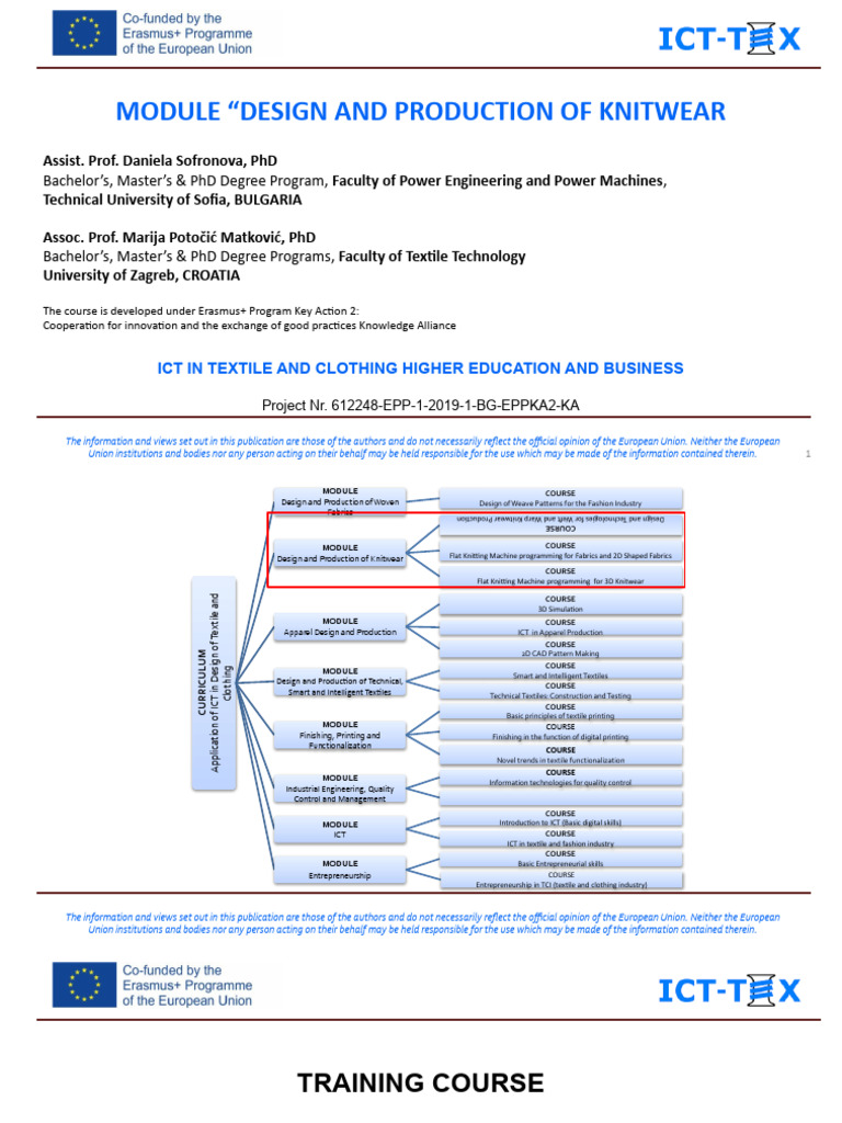 Presentation Overview | PDF | Knitting | Textiles