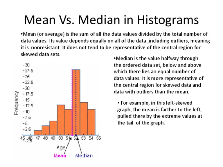 Mean vs. Median in Data Analysis | PDF