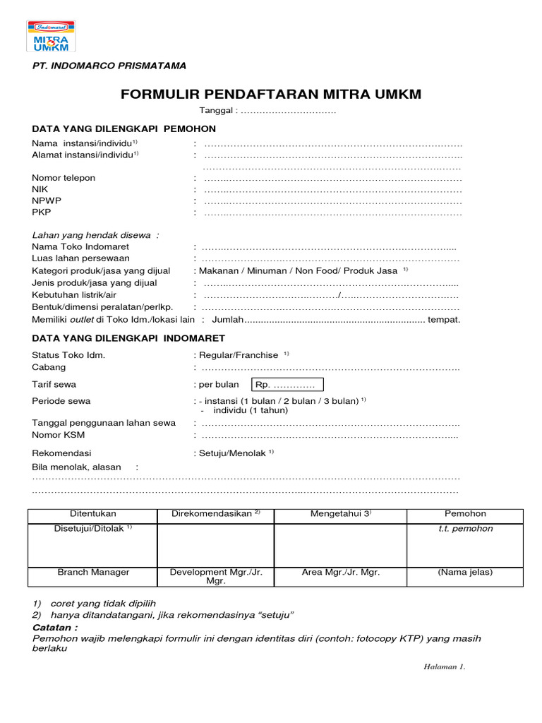 FORMULIR FORMAT HO SEWA TERAS | PDF