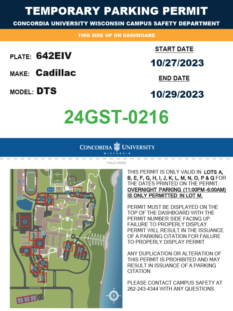 Temporary Permit | PDF