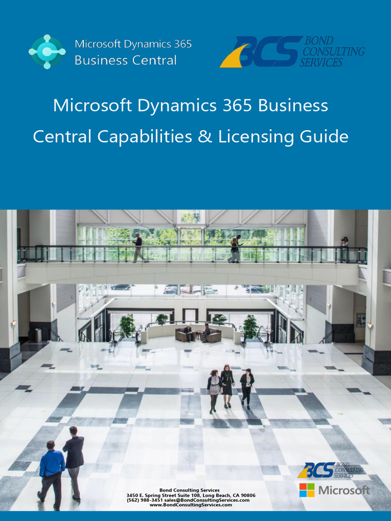 Dynamics 365 Business Central Guide | PDF | Inventory | Cloud Computing