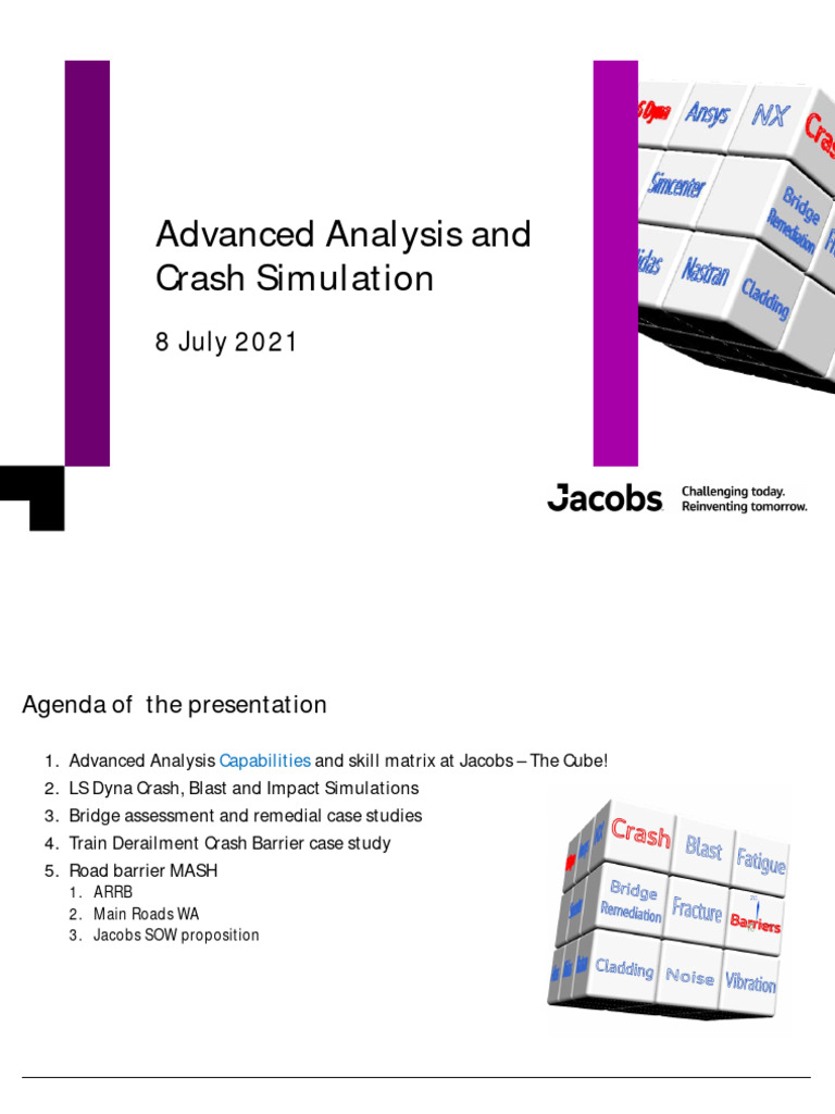 Advanced Crash Simulation Techniques | PDF | Bridge | Simulation