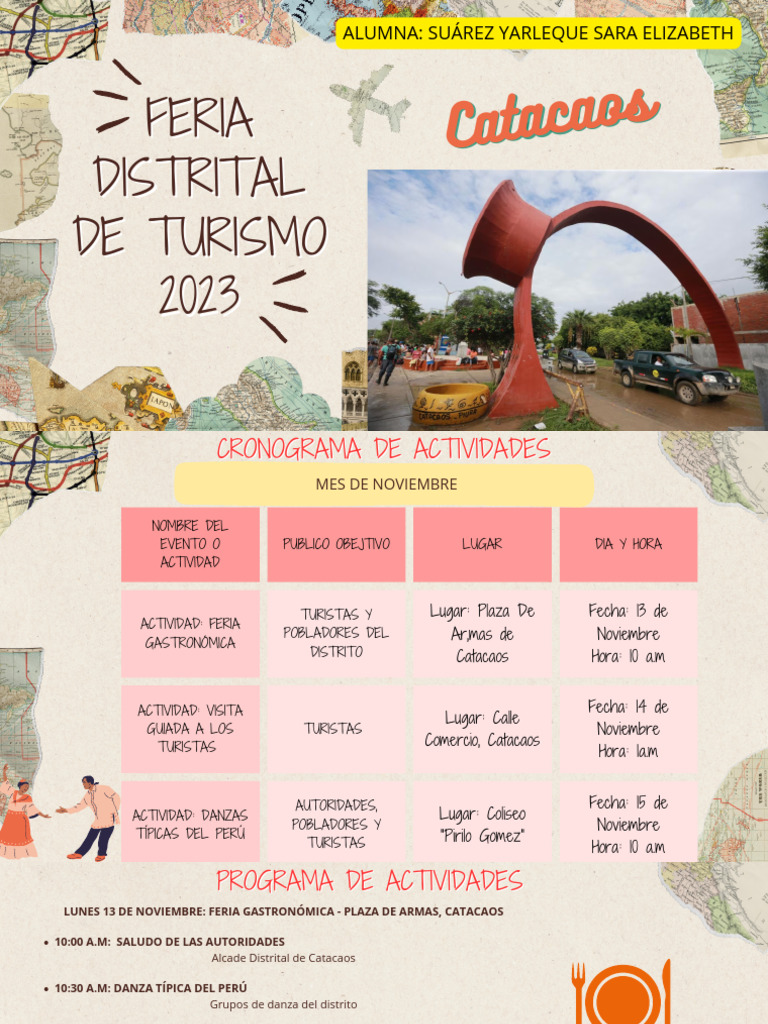 Beige Scrapbook Tourism Presentation | PDF