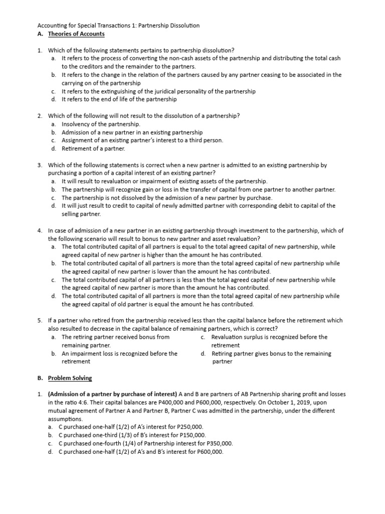 Accounting For Special Transaction 3 | PDF | Business | Finance & Money Management