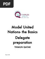 How To Write A MUN Resolution | PDF | Committee